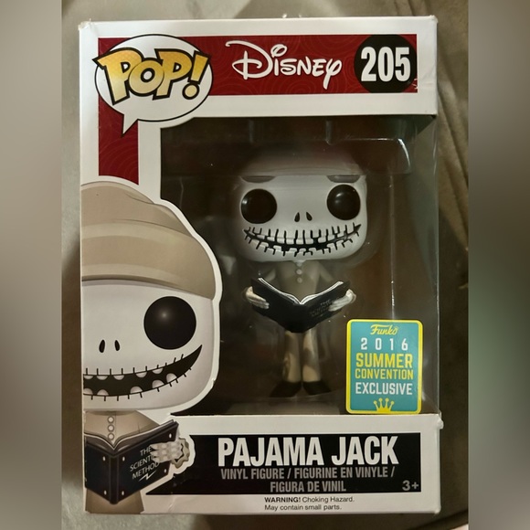 Funko | Toys | Funko Pop Pajama Jack 25 Disney 206 Summer Convention ...